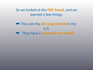 Case Study: PNC Bank | KEY