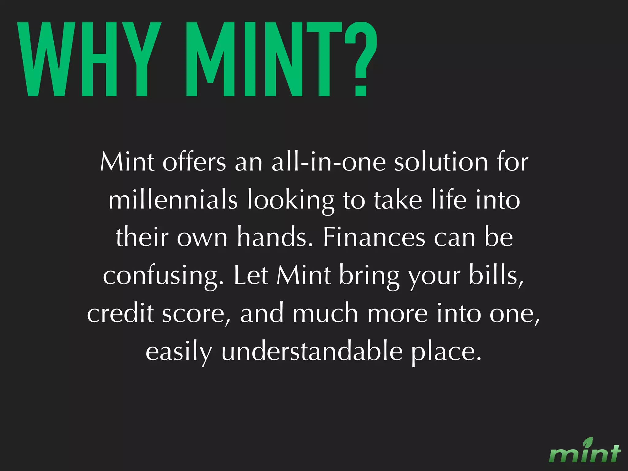 Mint by Intuit Campaign | PDF