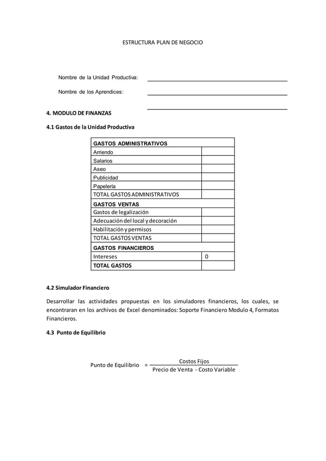 Pn componente 4 (1) | DOCX | Business | Business and Finance