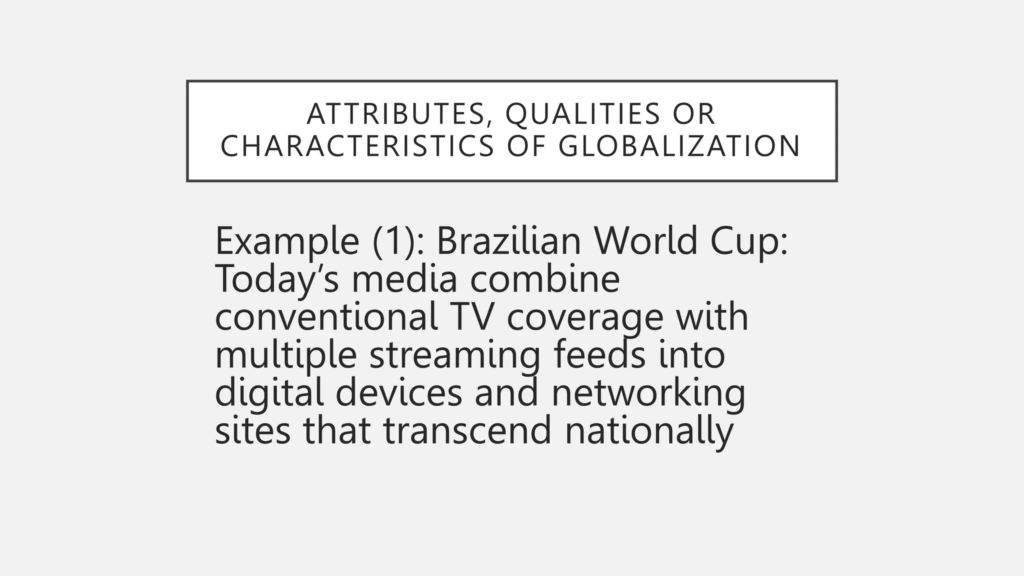 Globalization | PPTX