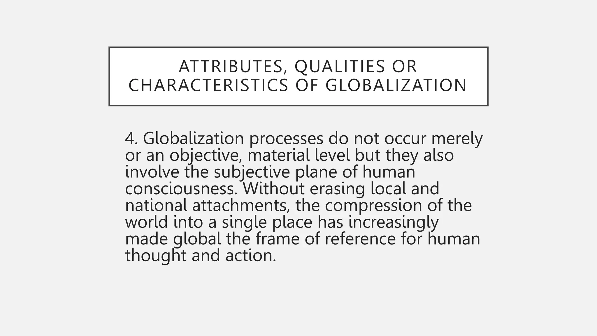 Globalization | PPTX