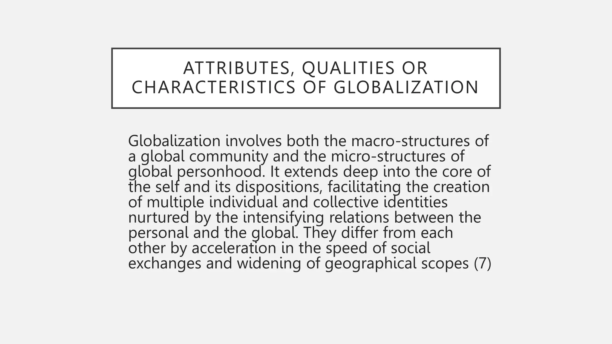 Globalization | PPTX