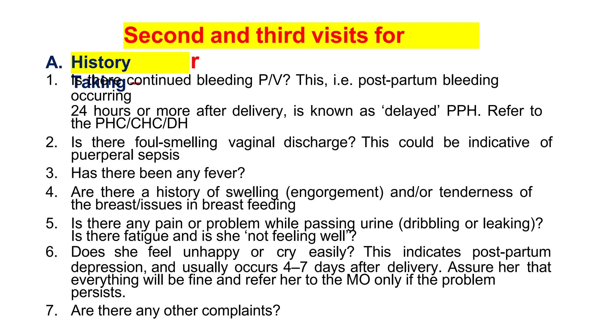 Postnatal care VISITS and normal postpartum .pptx