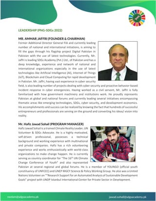 Pakistan's First Ever National Dialogues on SDGs | PDF