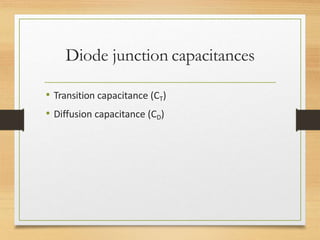 PN JUNCTION DIODE CONSTRUCTION AND VI CHARACTERISTICS | PPTX