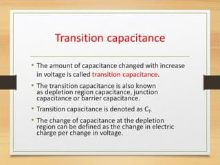 PN JUNCTION DIODE CONSTRUCTION AND VI CHARACTERISTICS | PPTX