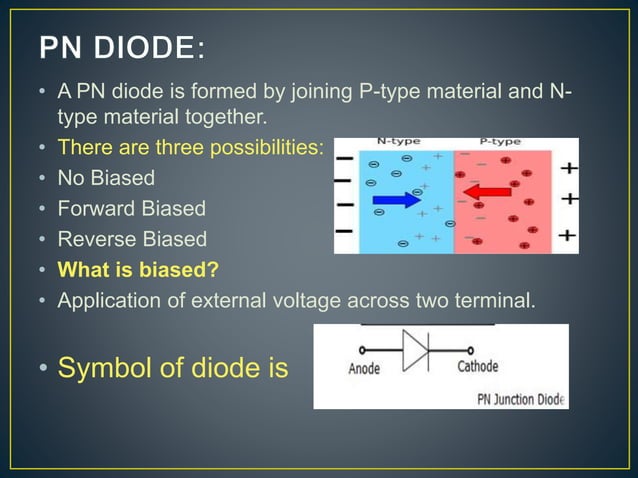 Pn diode presentation | PPTX