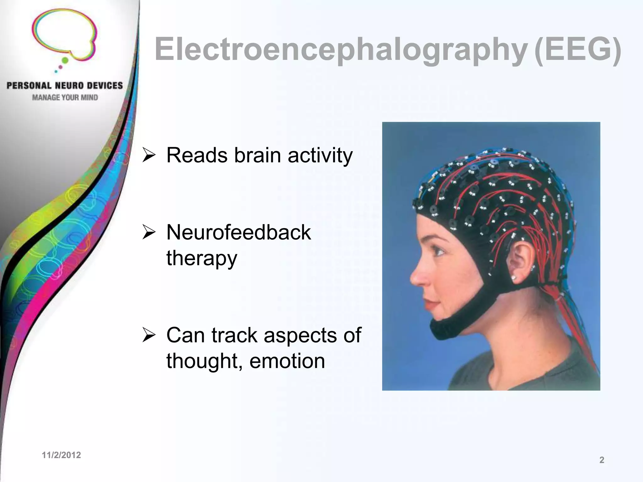 Medical and pharmaceutical applications of mobile EEG (brain scanning) | PPT
