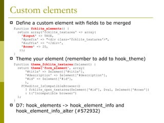 Drupal Lightning FAPI Jumpstart | PPT