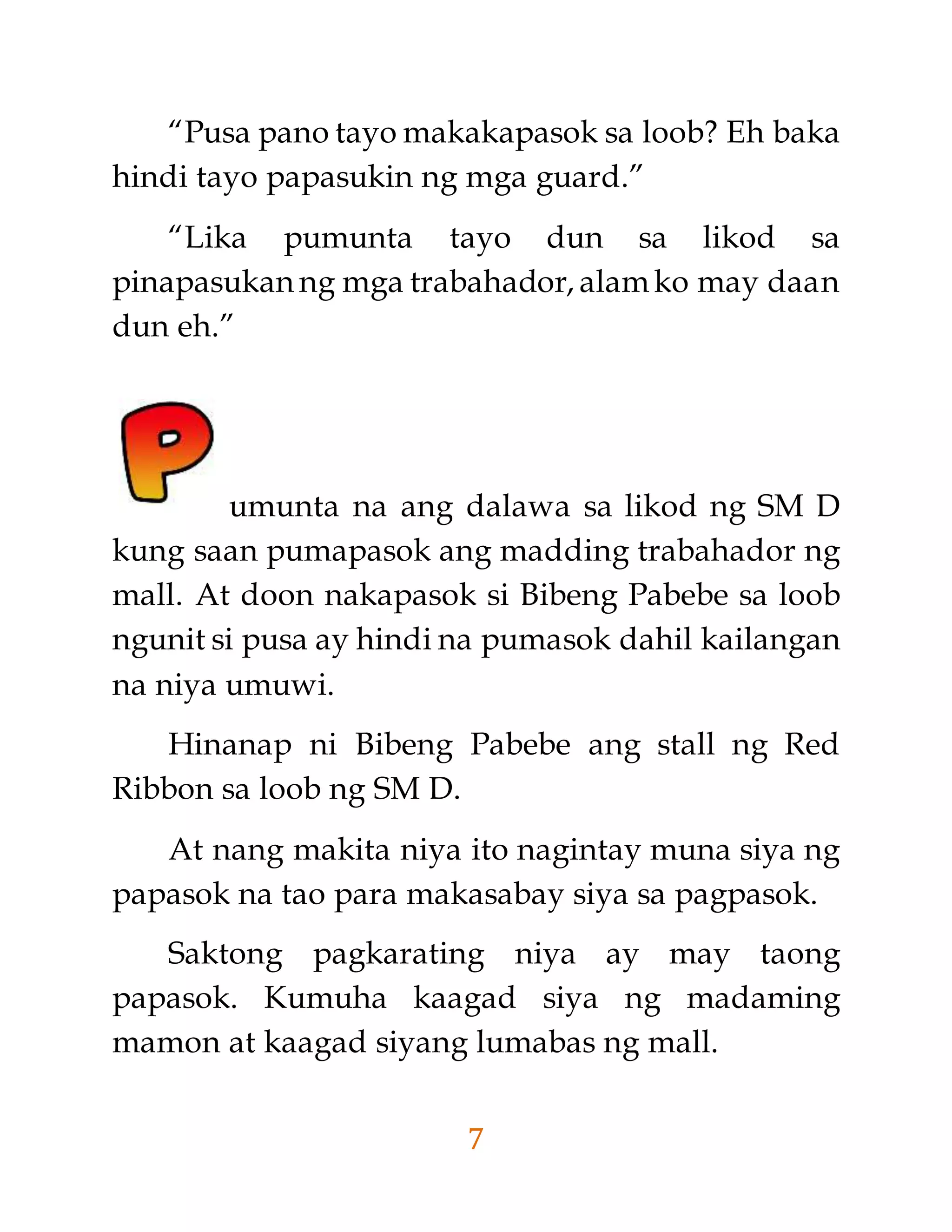 Ang Paglalakbay ni Bibeng Pabebe (Modernong Pabula) | DOCX