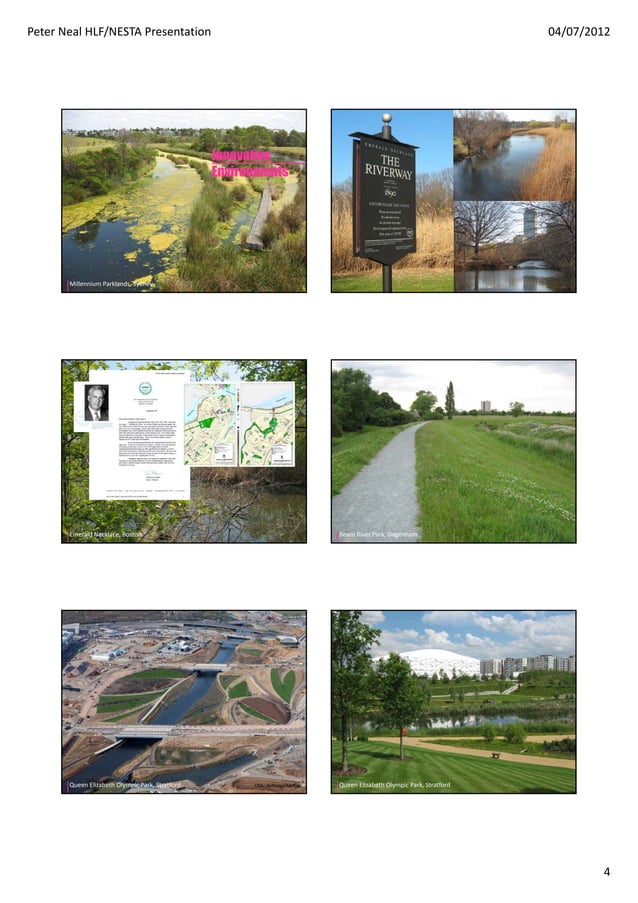 Peter Neal Rethinking Parks presentation | PDF