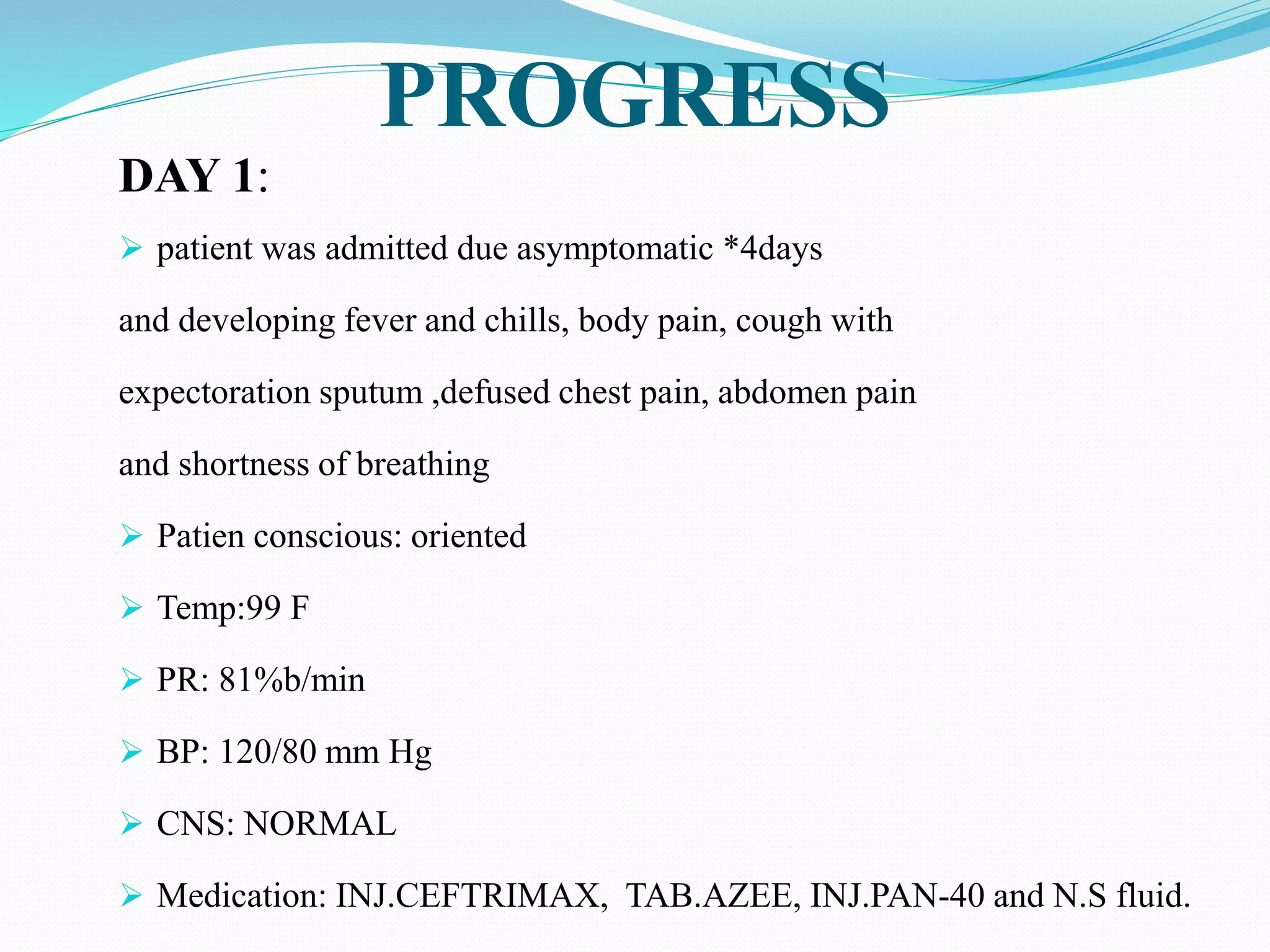 CASE PRESENTATION ON PNEUMONIA | PPTX