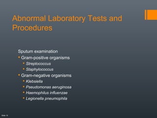 DIAGNOSIS OF PNEUMONIA Dr Vinay Verma | PPT