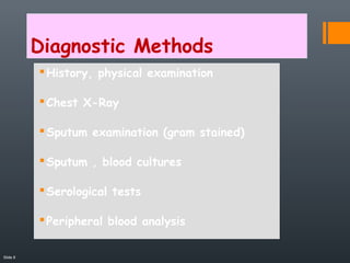 DIAGNOSIS OF PNEUMONIA Dr Vinay Verma | PPT