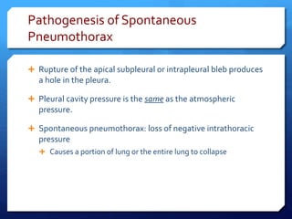 Pneomothorax & hemothorax by Farshid Mokhberi | PPT