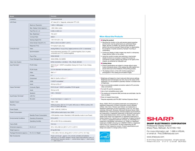 Pn E Series Full Line Brochure | PPT