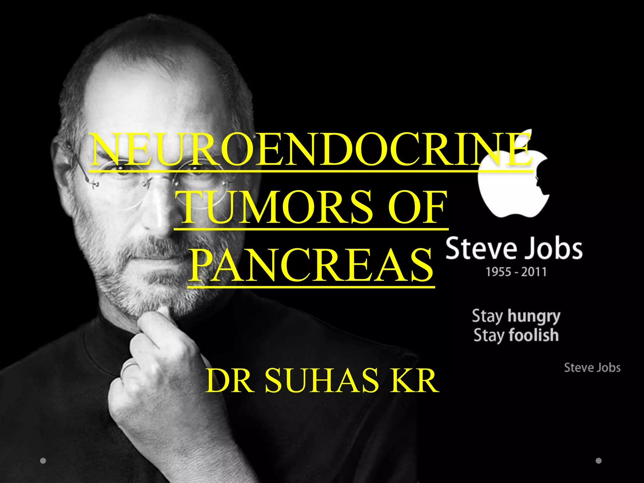 Pancreatic neuroendocrine tumors | PPTX