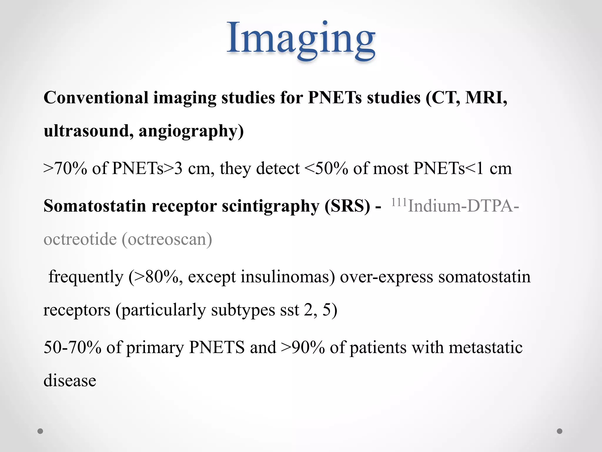 Pancreatic neuroendocrine tumors | PPTX