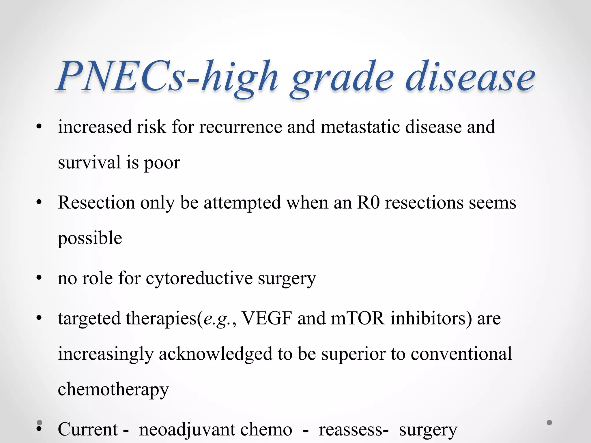 Pancreatic neuroendocrine tumors | PPTX