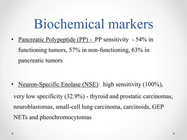 Pancreatic neuroendocrine tumors | PPTX