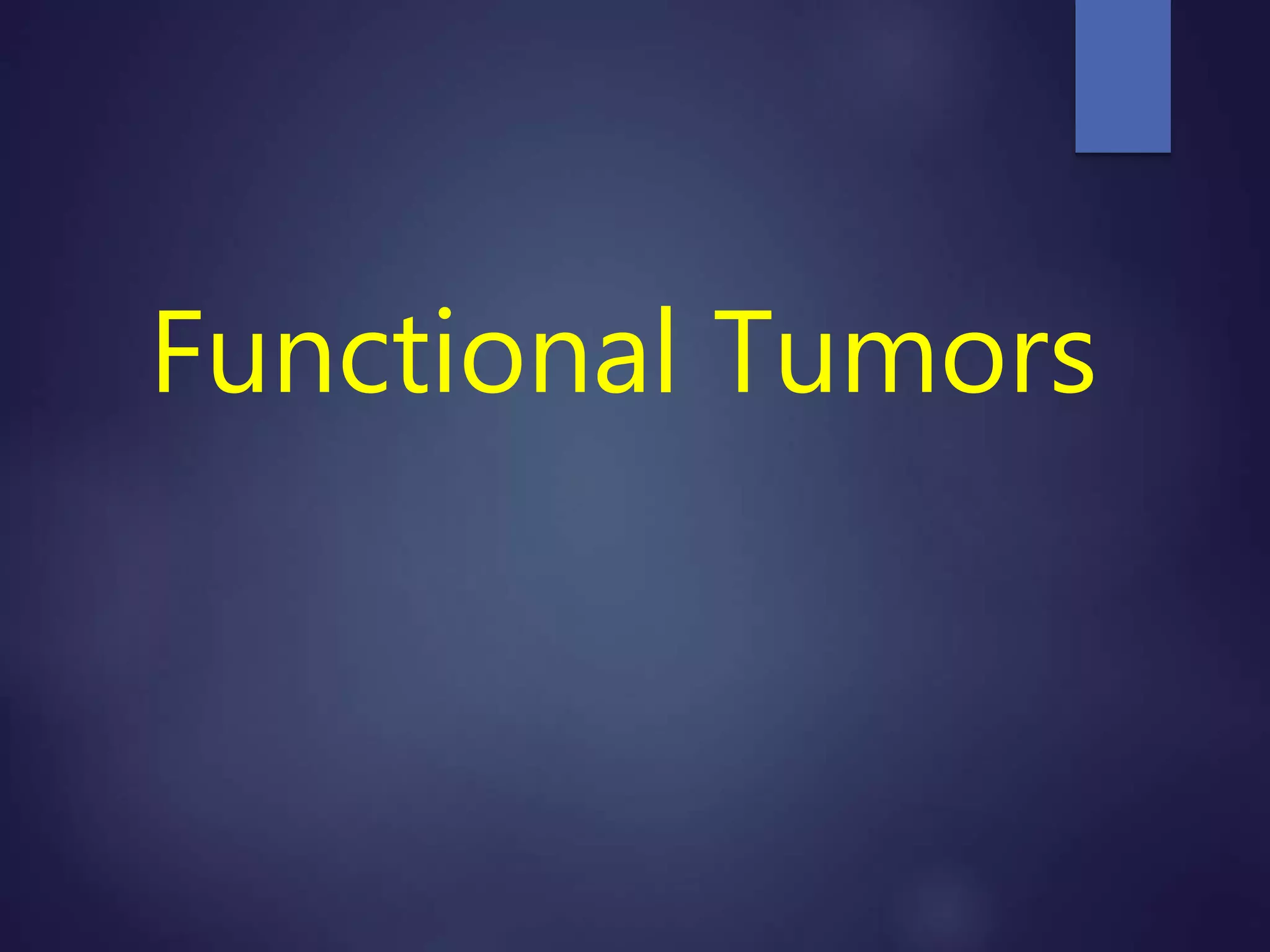 Pancreatic Neuroendocrine Tumors | PPTX