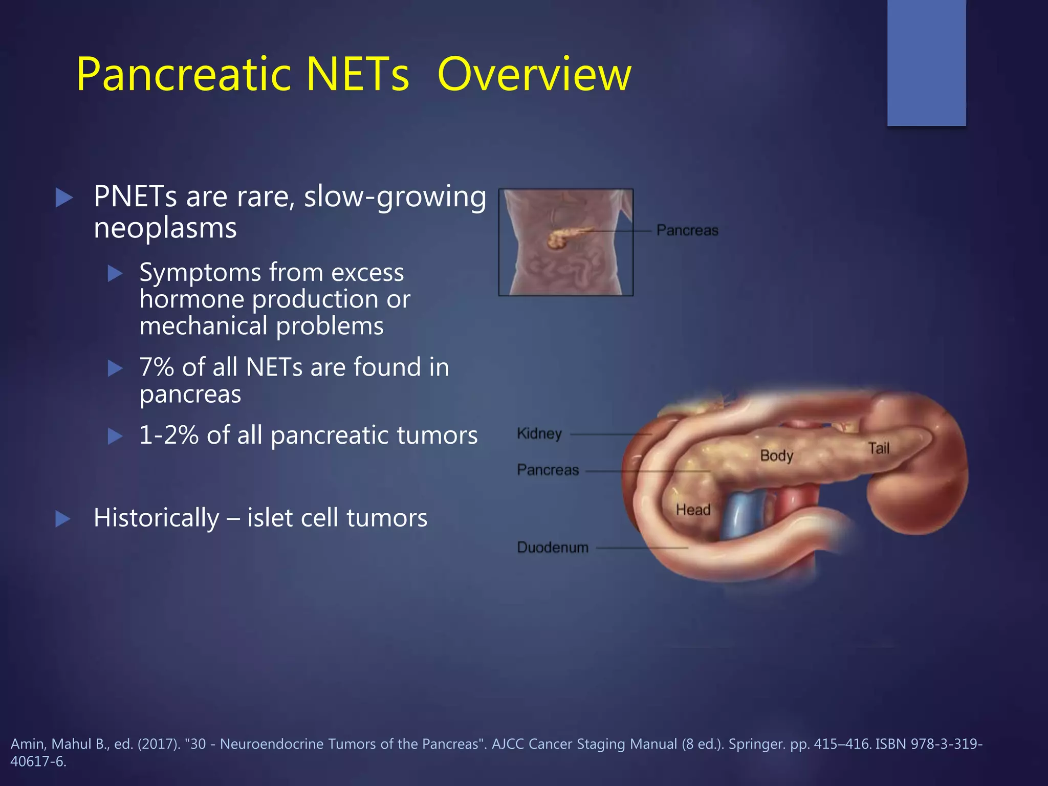 Pancreatic Neuroendocrine Tumors | PPTX