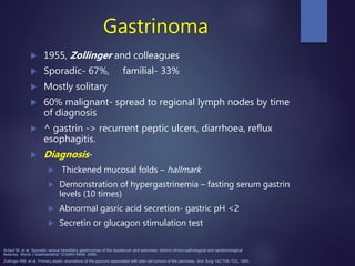 Pancreatic Neuroendocrine Tumors | PPTX