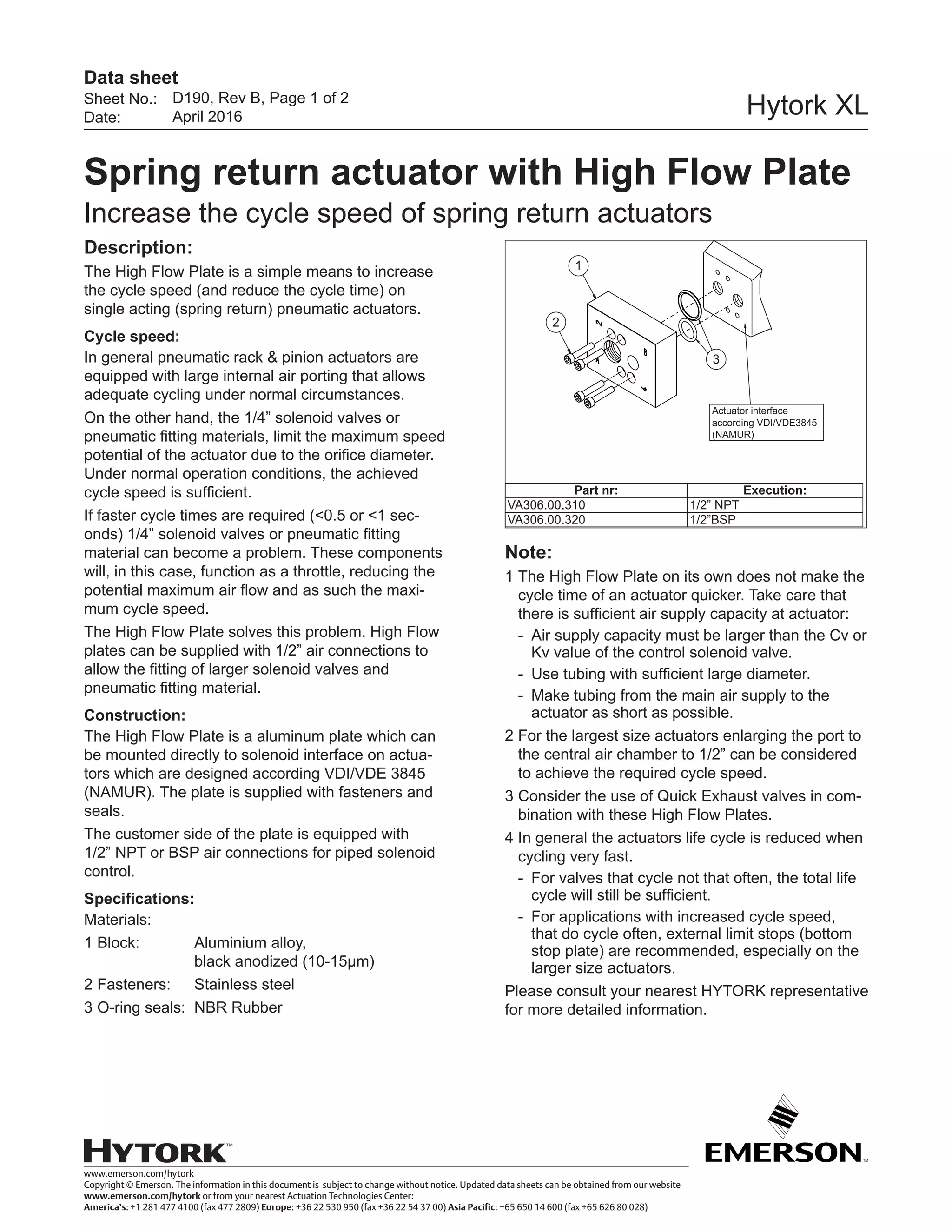 Pneumatic Rack and Pinion Valve Actuators | PDF