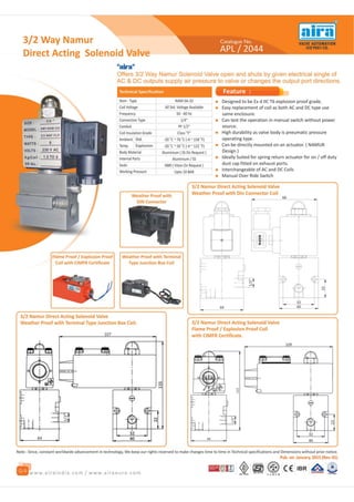 Pneumatic accessories for Valves | PDF