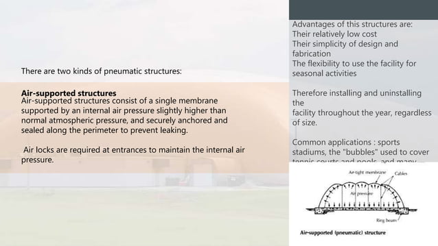 Pneumatic, Kinetic and Mobile Structures | PPTX