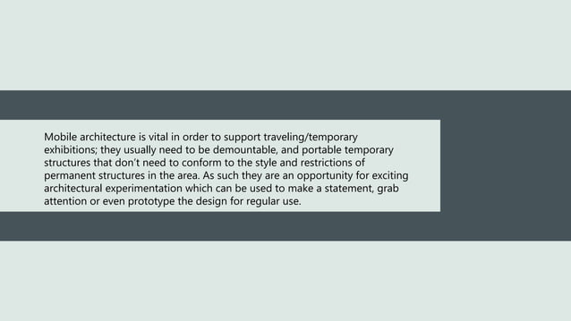 Pneumatic, Kinetic and Mobile Structures | PPTX