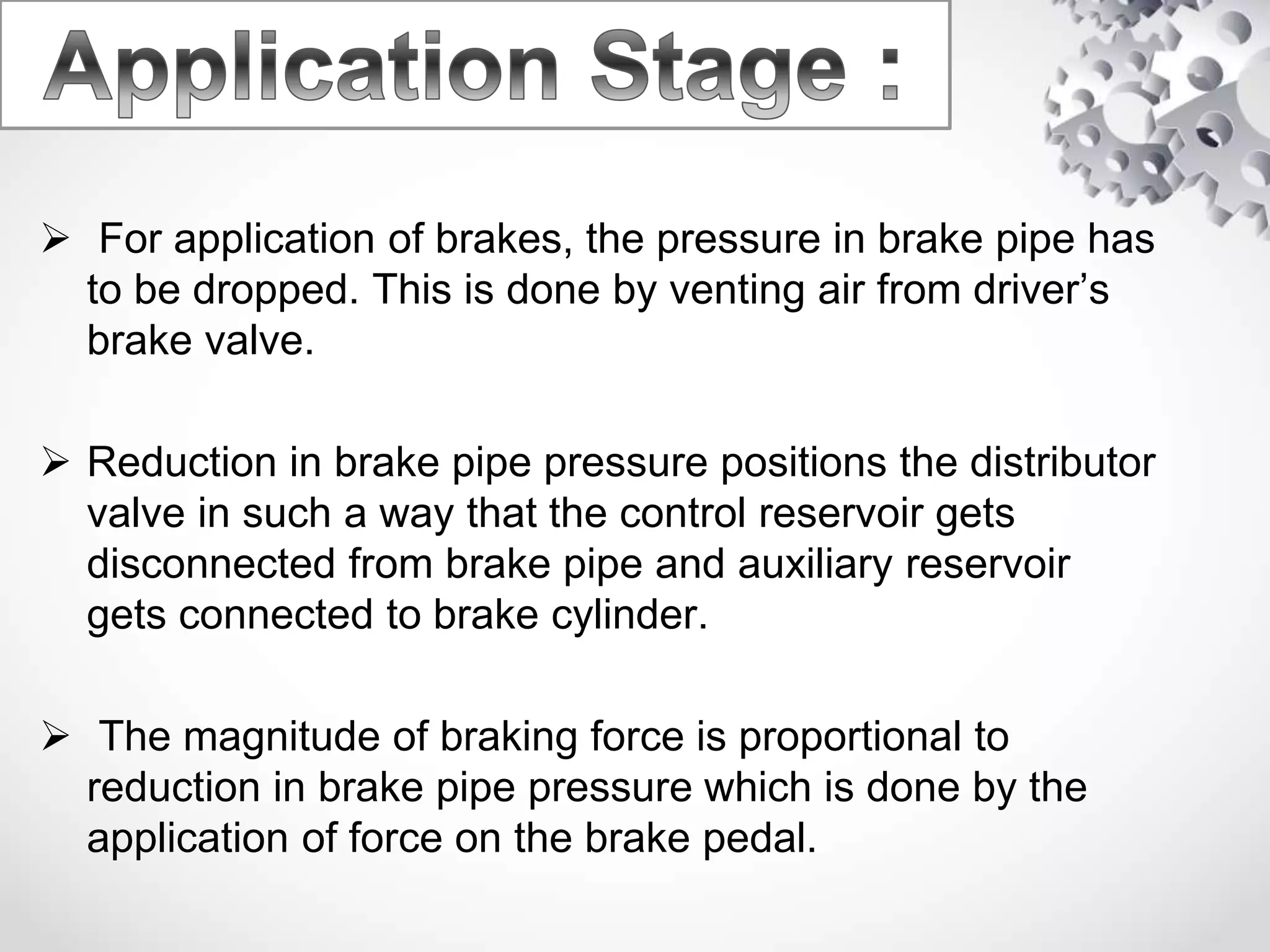 Pneumatic braking system | PPTX