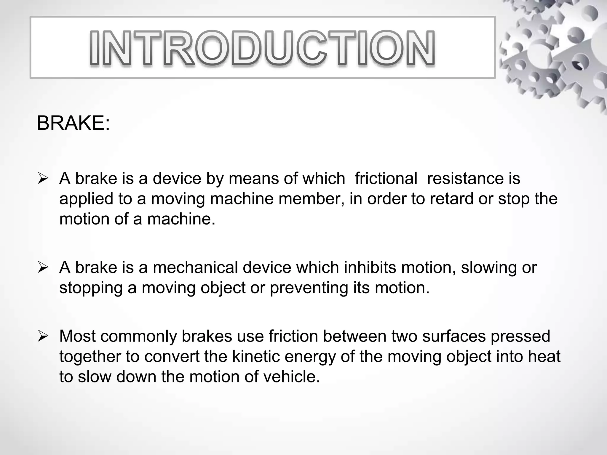 Pneumatic braking system | PPTX