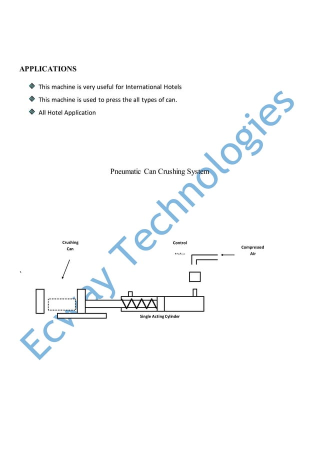 Pneumatic can crusher | DOCX