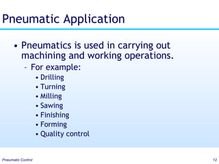 Pneumatic control | PPT