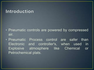 Pneumatic controllers | PPTX