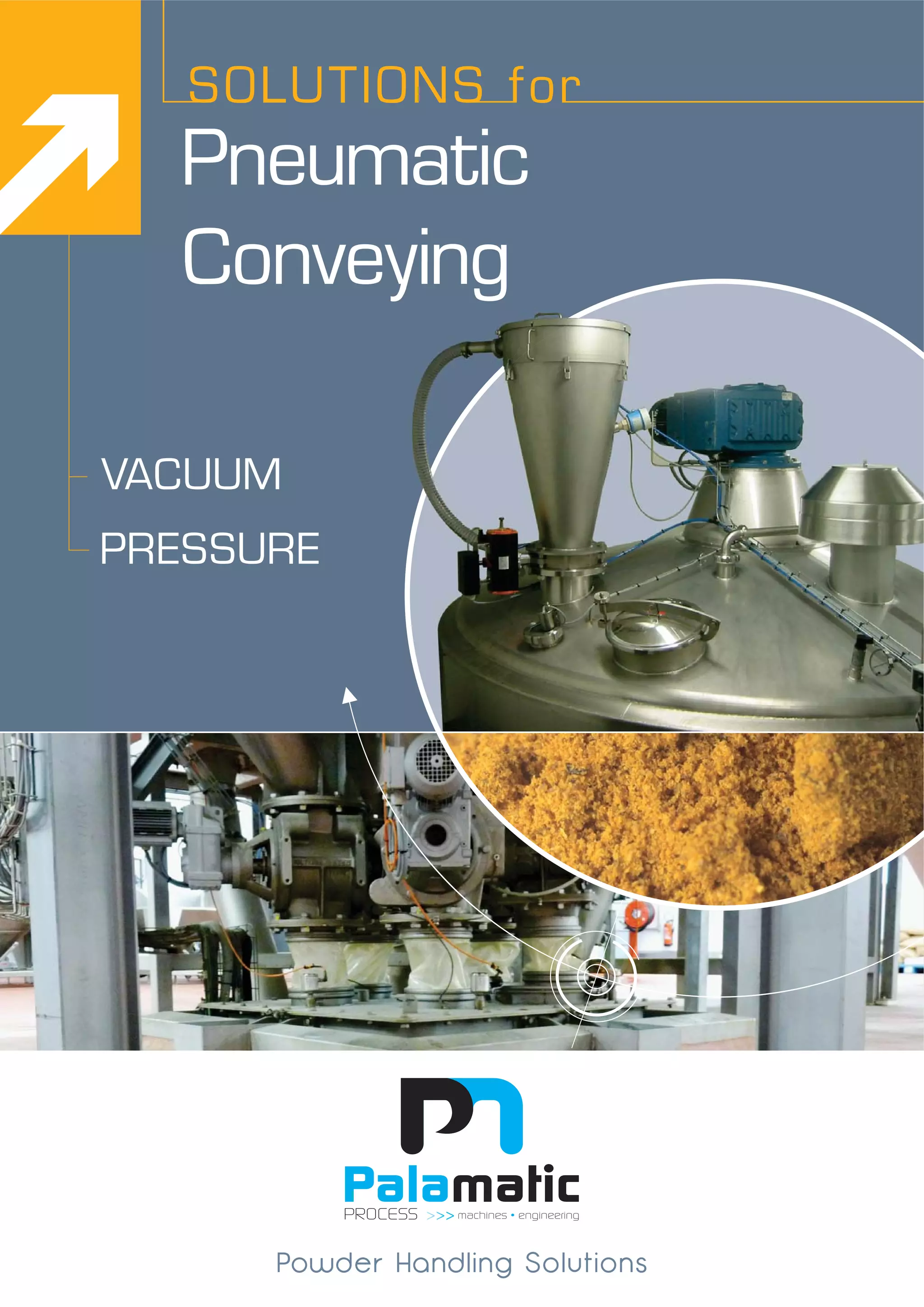 Pneumatic conveying solutions Palamatic Process | PDF