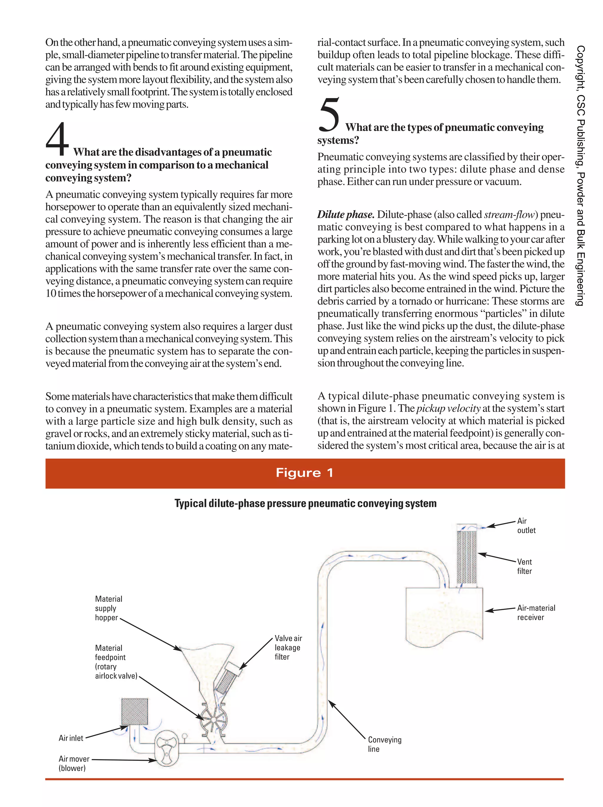 Pneumatic conveying system | PDF