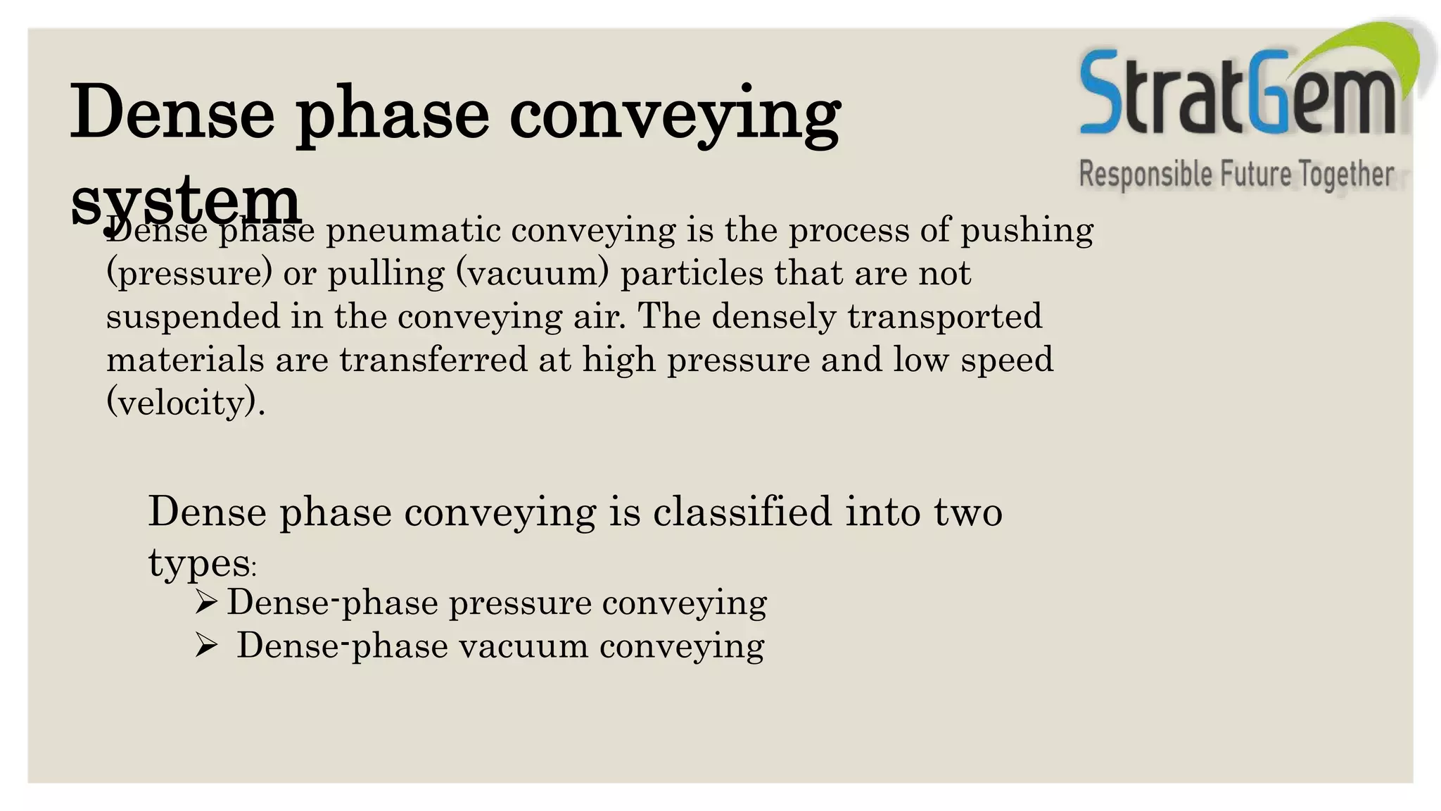Pneumatic Conveying System | PPTX