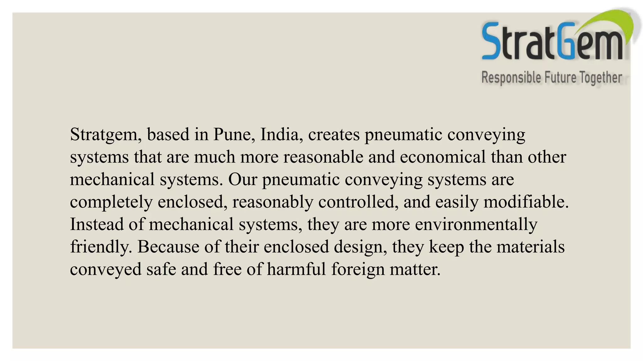 Pneumatic Conveying System | PPTX