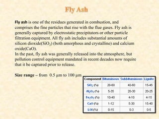 Pneumatic conveying system of fly ash in a thermal power plant | PPSX