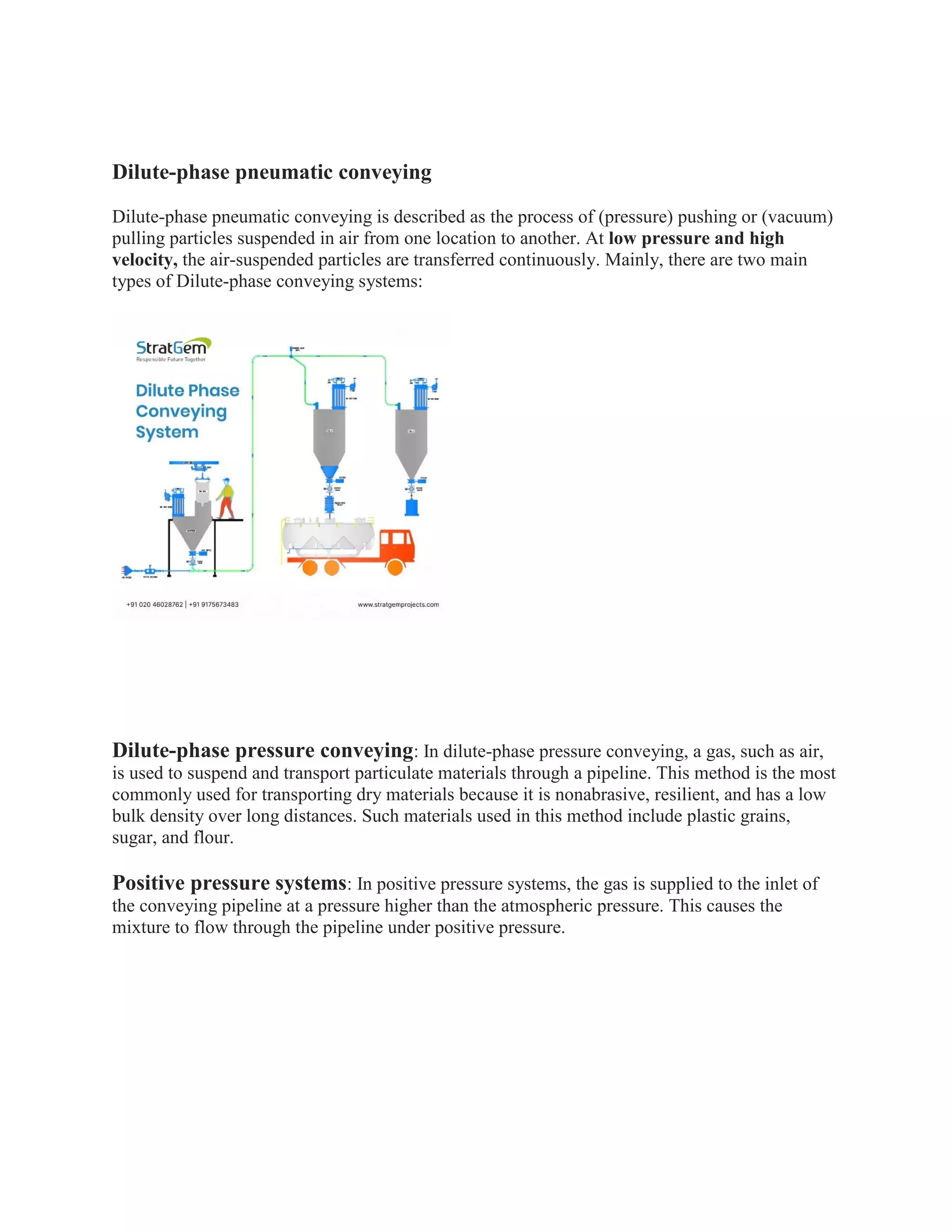 Pneumatic Conveying System | PDF