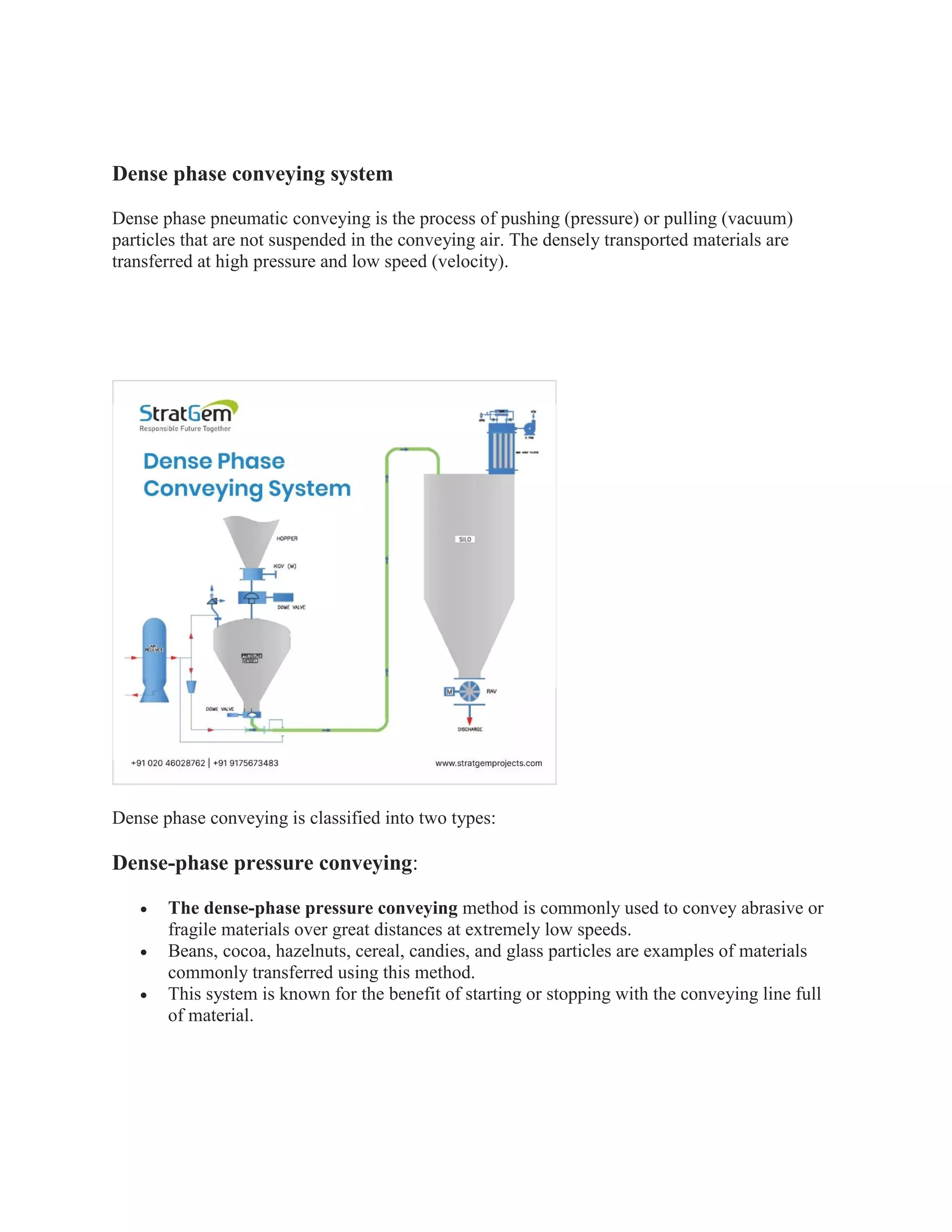 Pneumatic Conveying System | PDF