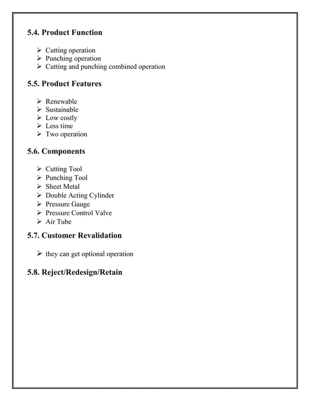 Pneumatic cutting and punching combined machine design engineering 4th ...