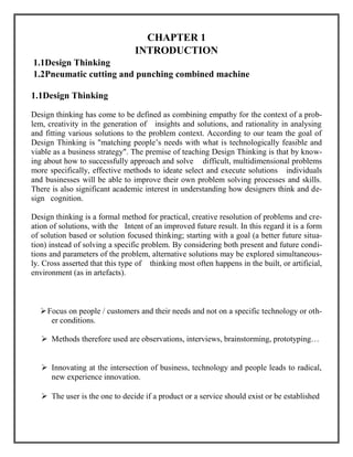 Pneumatic cutting and punching combined machine design engineering 4th ...