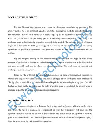 Pneumatic drill jig | DOCX