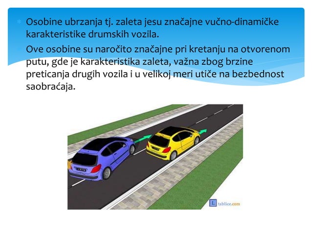 Pneumatici dinamičke karakteristike vozila | PPTX
