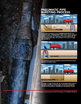 Pneumatic Pipe Bursting Systems | PDF