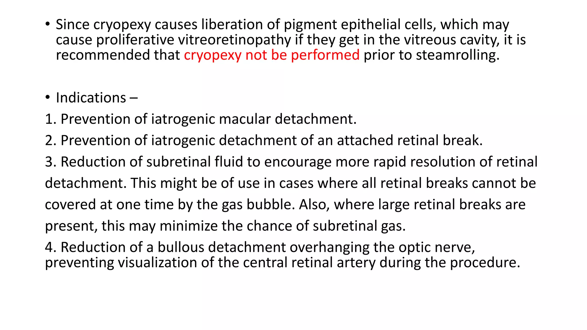 Pneumatic retinopexy | PPTX