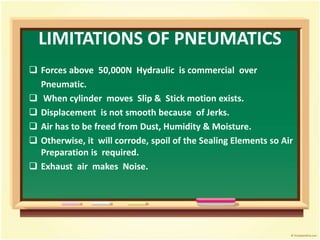 fundamentals & basics of pneumatic system | PPTX